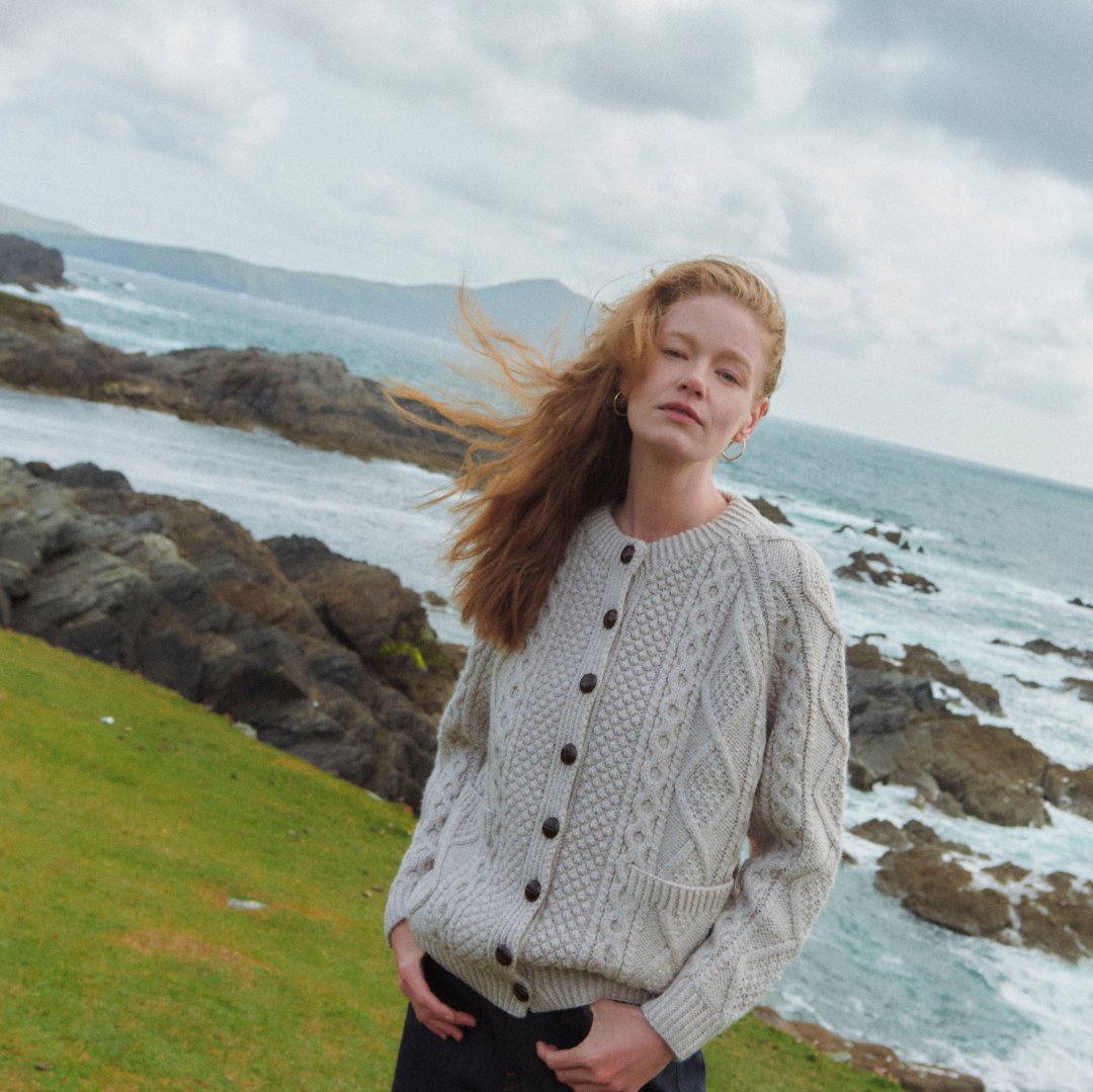 Womens Cardigans | Aran Wool Knitwear | Aran Woollen Mills