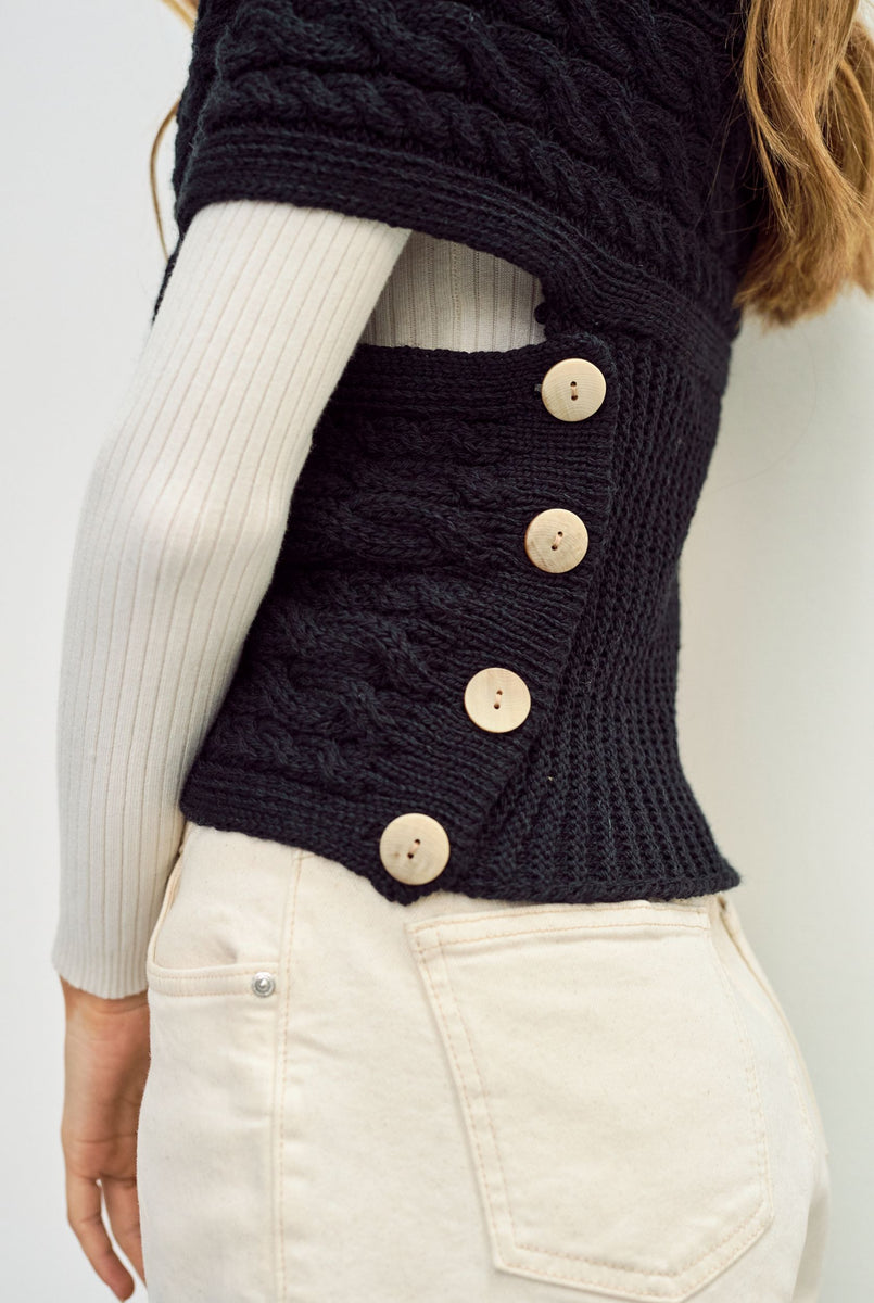 Corrib Crossover Aran Wool Wrap | Aran Woollen Mills